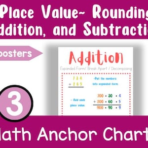 Rounding Anchor Charts - Etsy