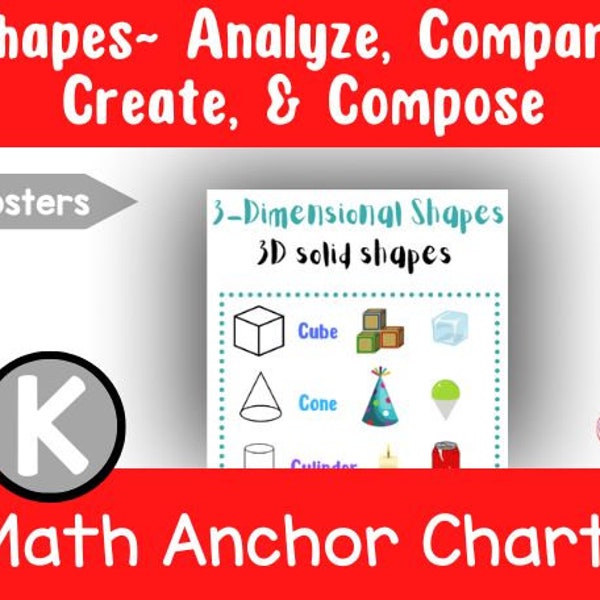 Shapes Anchor Chart - Etsy