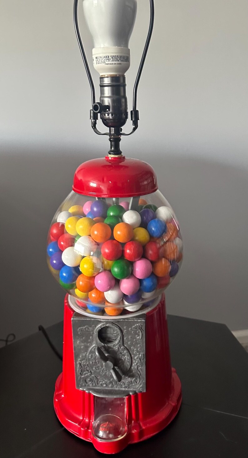 Gumball Machine Lamp - Etsy