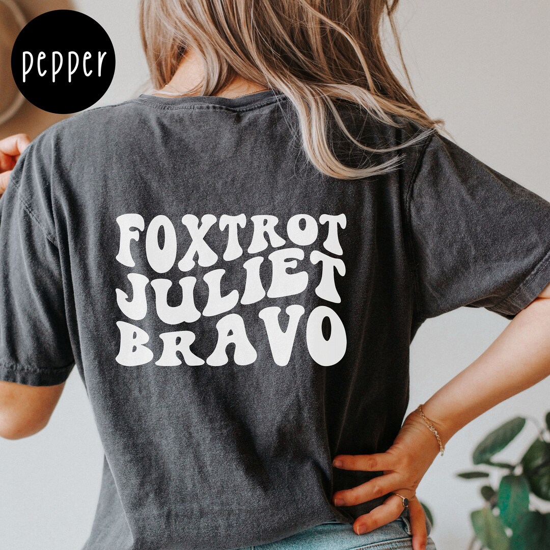 BACK PRINT FJB T-shirt Comfort Colors Tshirt Fjb Casual - Etsy