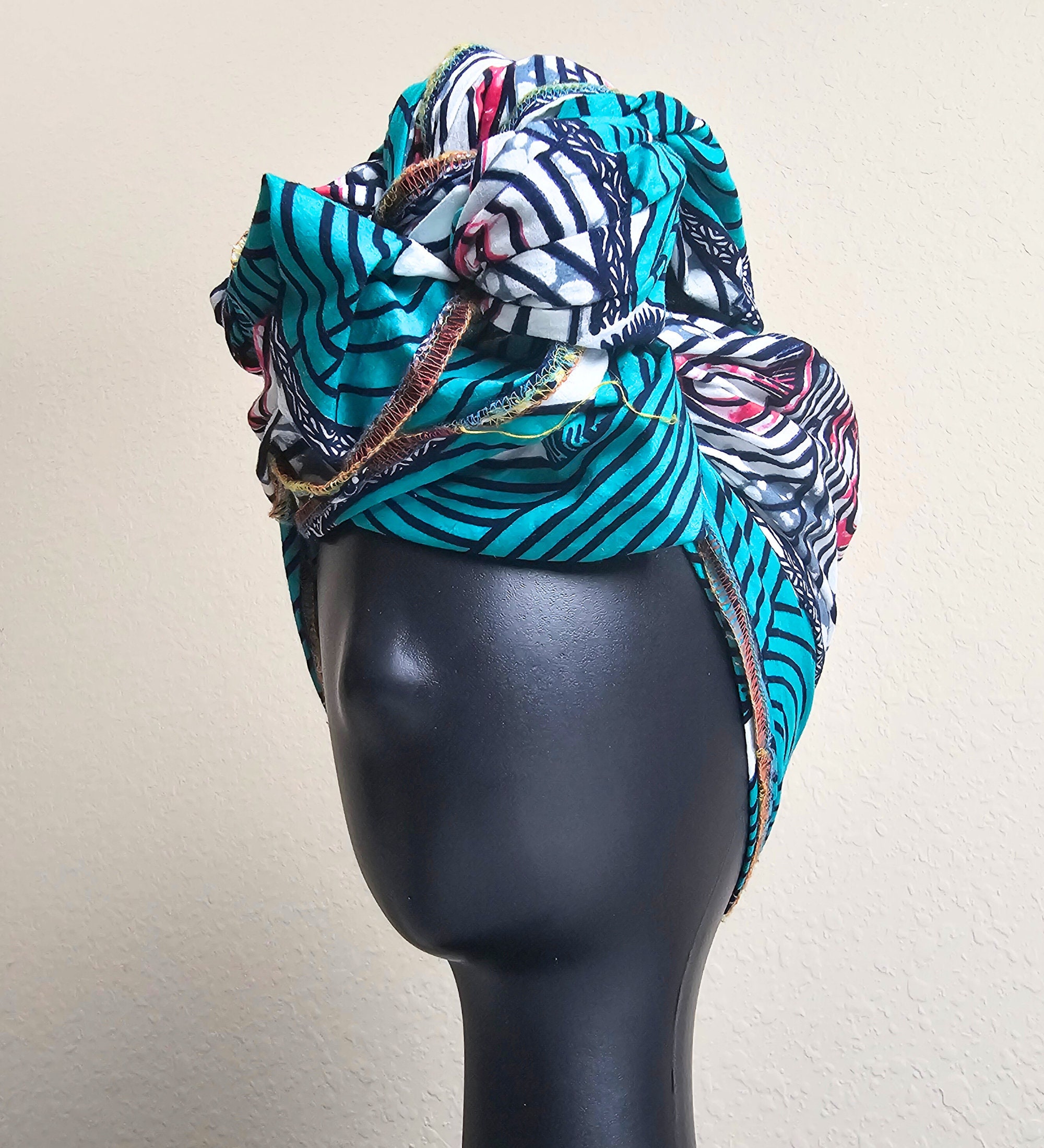 Digital Sewing Pattern the Bohemian Head Wrap With Wear What You Make ...