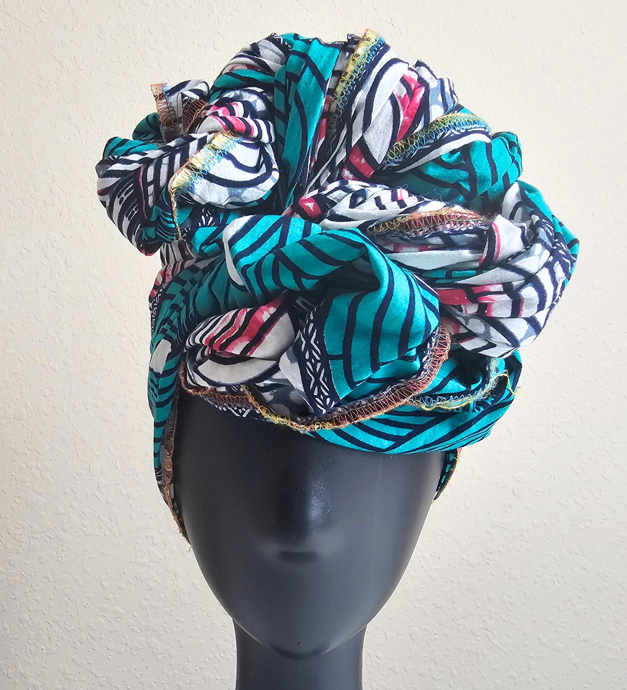 Digital Sewing Pattern the Bohemian Head Wrap With Wear What You Make ...