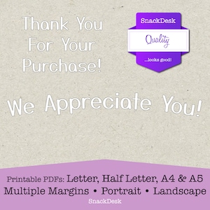 Printable Lined Paper Bundle PDF | US Letter, Half Letter, A4 A5 | Note ...
