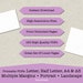 Printable Lined Paper Bundle PDF | US Letter, Half Letter, A4 A5 | Note ...