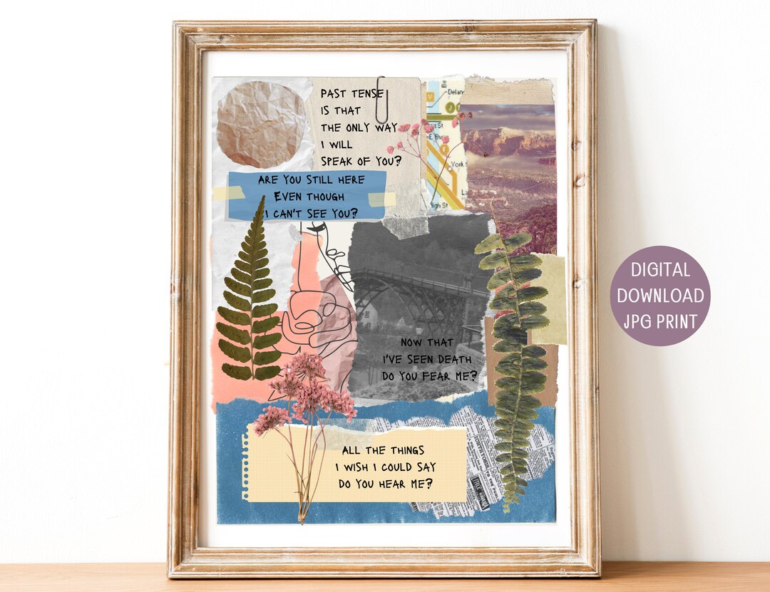 Grief Wall Art Sympathy Printable Grief Quote Print - Etsy