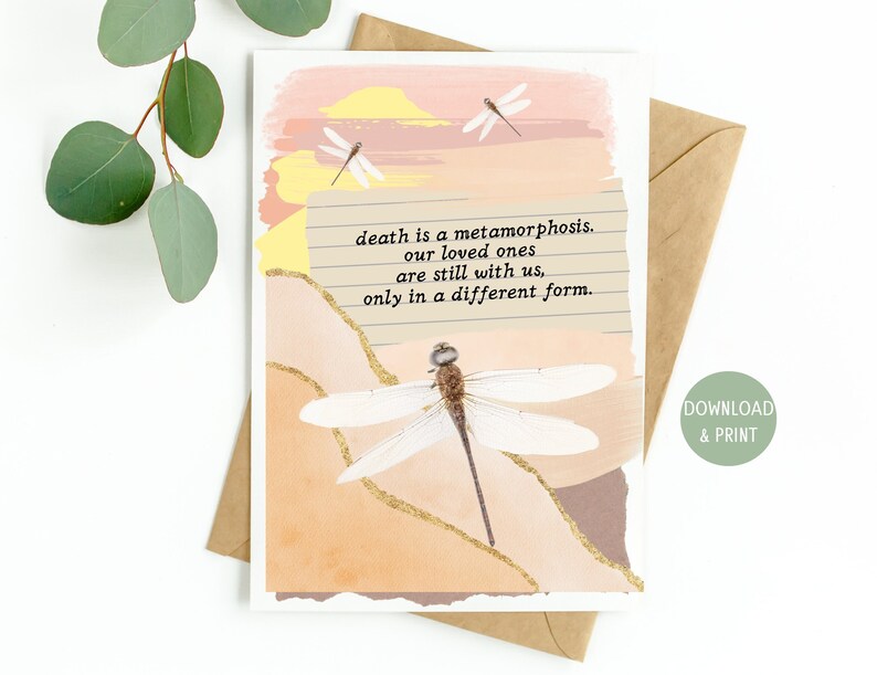 Printable Sympathy Card Condolences Card Printable Grief - Etsy