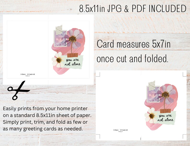 Printable Sympathy Card Condolences Card Printable Grief - Etsy