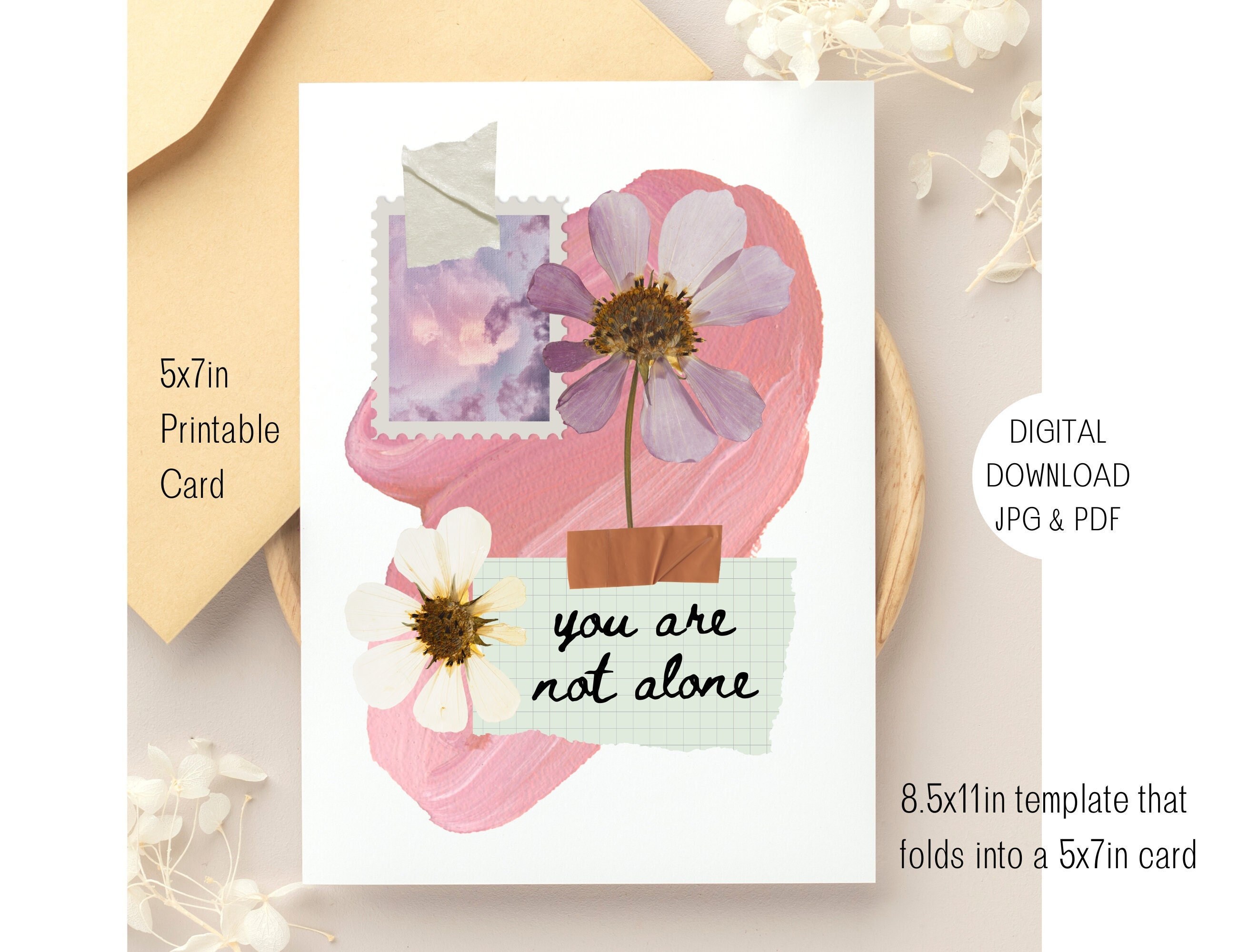Printable Sympathy Card Condolences Card Printable Grief - Etsy