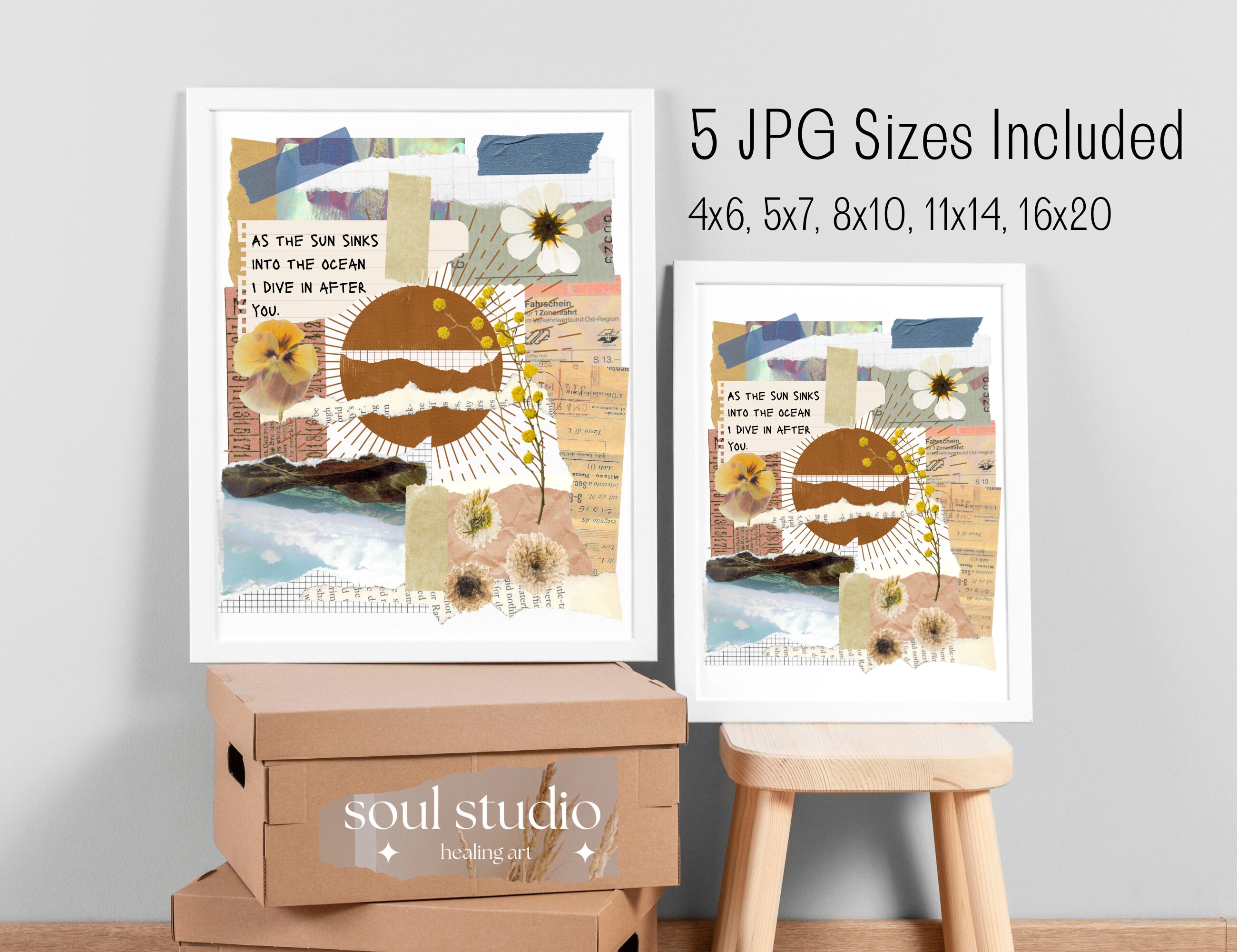 Grief Wall Art, Ocean Grief Wall Art, Sympathy Printable, Grief Quote ...