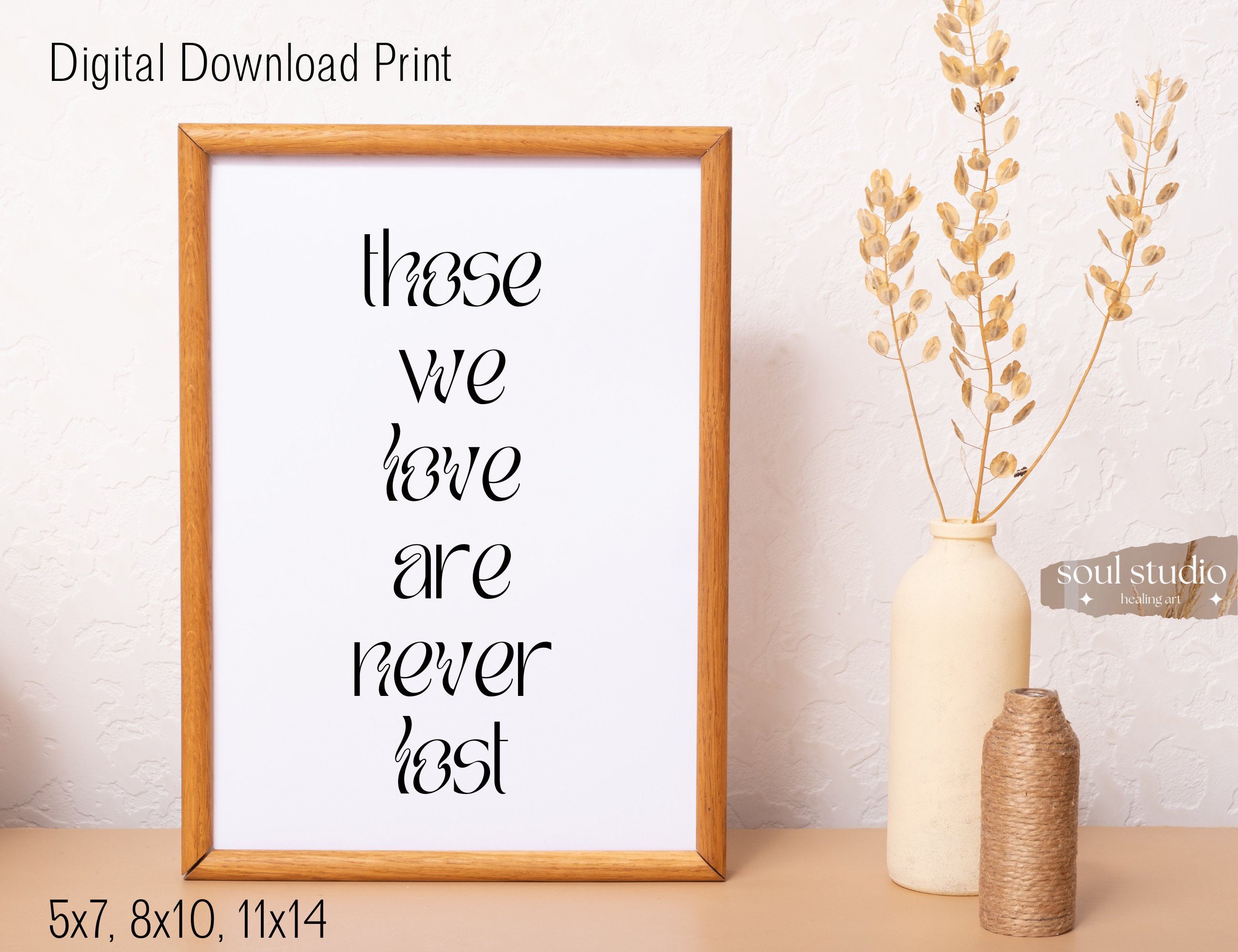 Grief Wall Art Sympathy Printable Grief Quote Print - Etsy