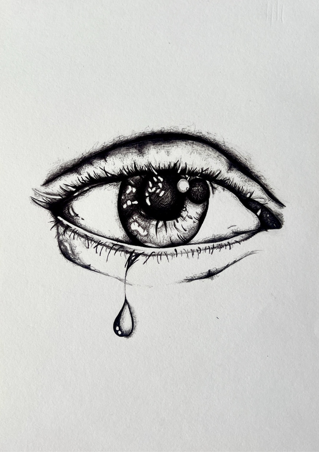 TEARS Inspired Art Print A5 - Etsy