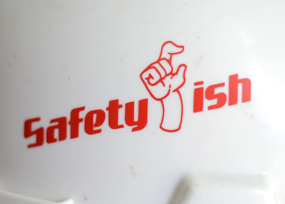 Safety - Ish Hardhat Decal Sticker, Safety Sticker Decal, Funny Sticker ...