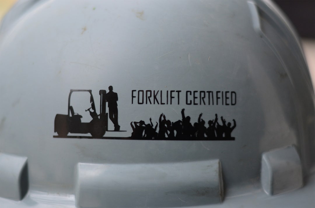 Forklift Certified | Funny Hardhat Decal - Etsy