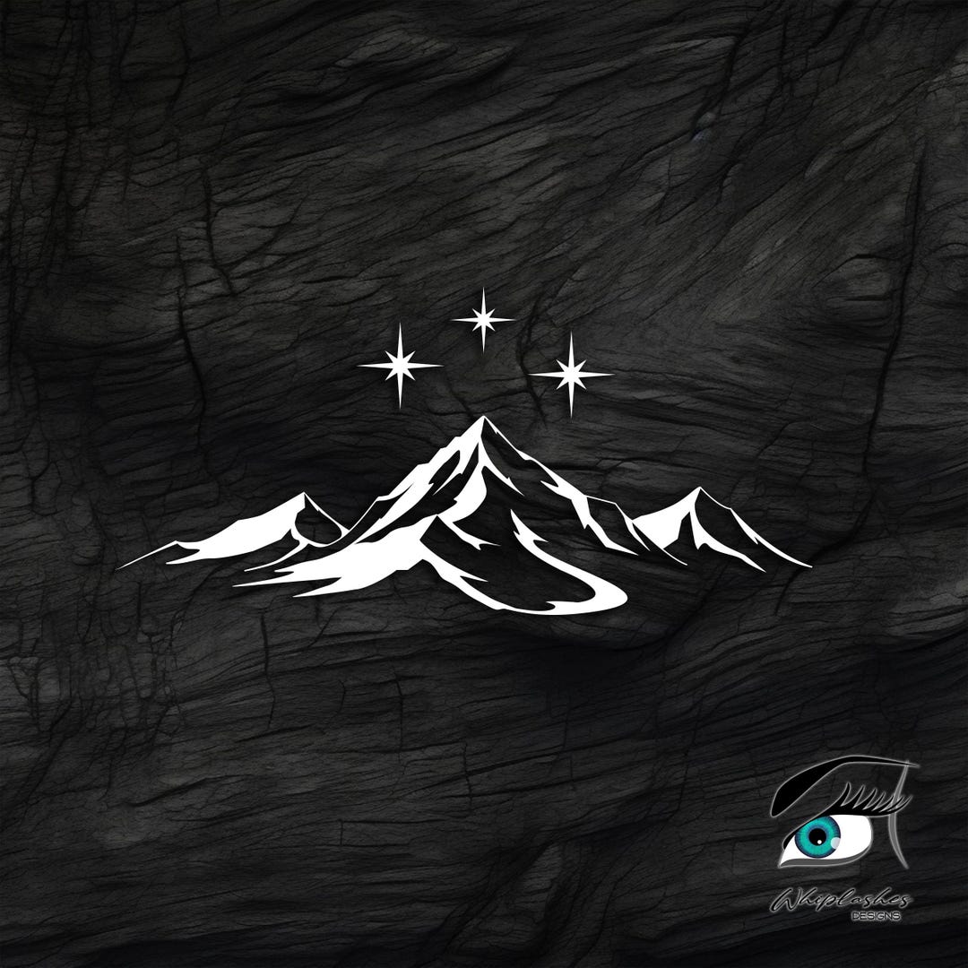 Mountain With Three Stars, Romance and Fantasy - Etsy