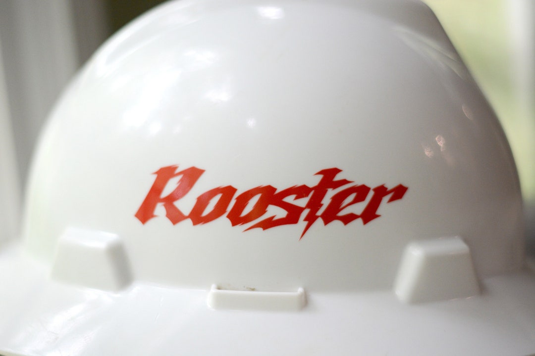 Custom Name Hardhat Decal Sticker Storm - Etsy