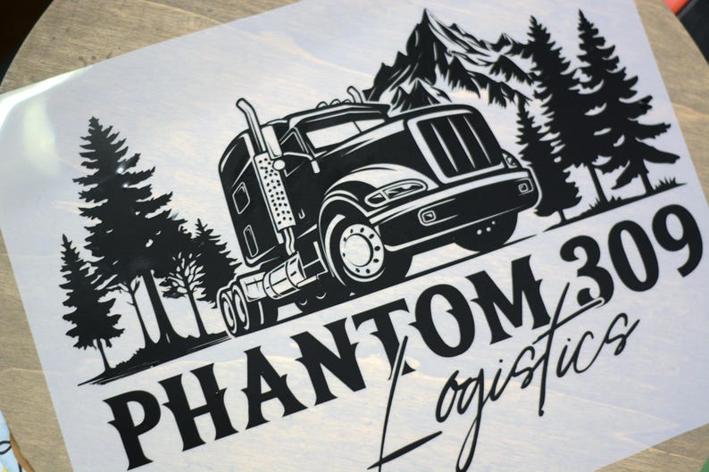 Large Custom Semi Truck Logo Decal Sticker Label - Etsy