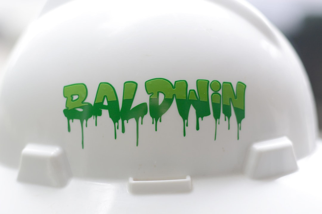 Custom Name Decal Sticker Graffiti Drips - Etsy