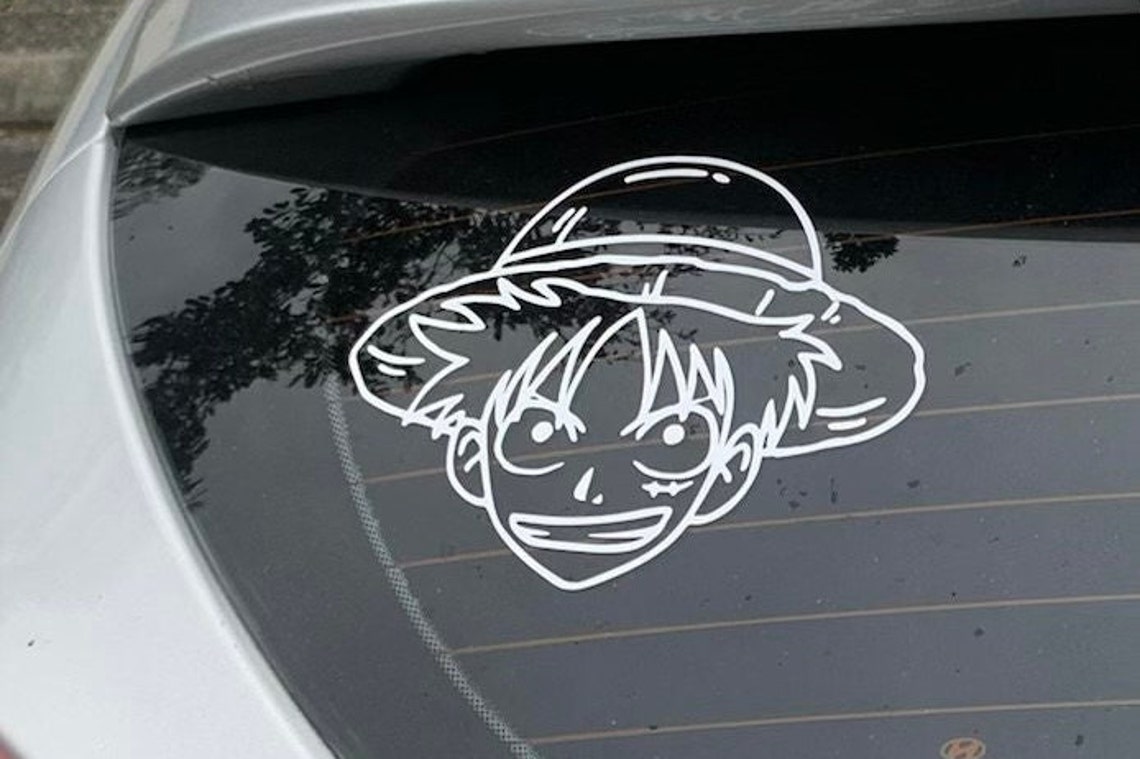 One Piece Luffy Decal - Etsy