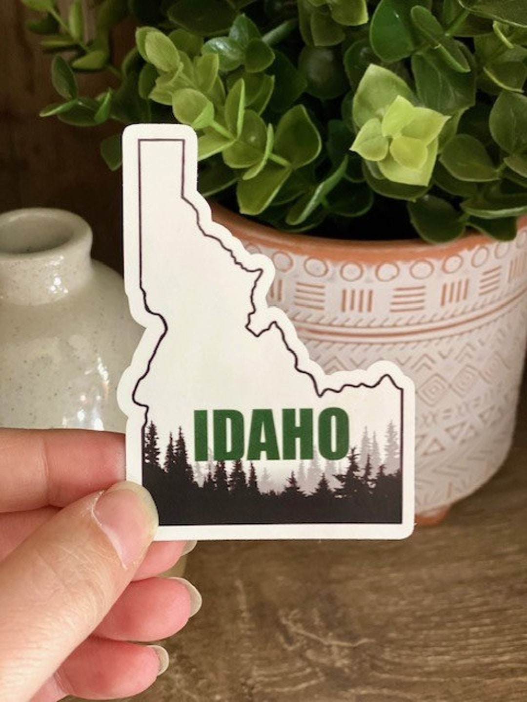 Idaho Sticker | State of Idaho Sticker | Idaho Souvenir | Idaho Sate ...