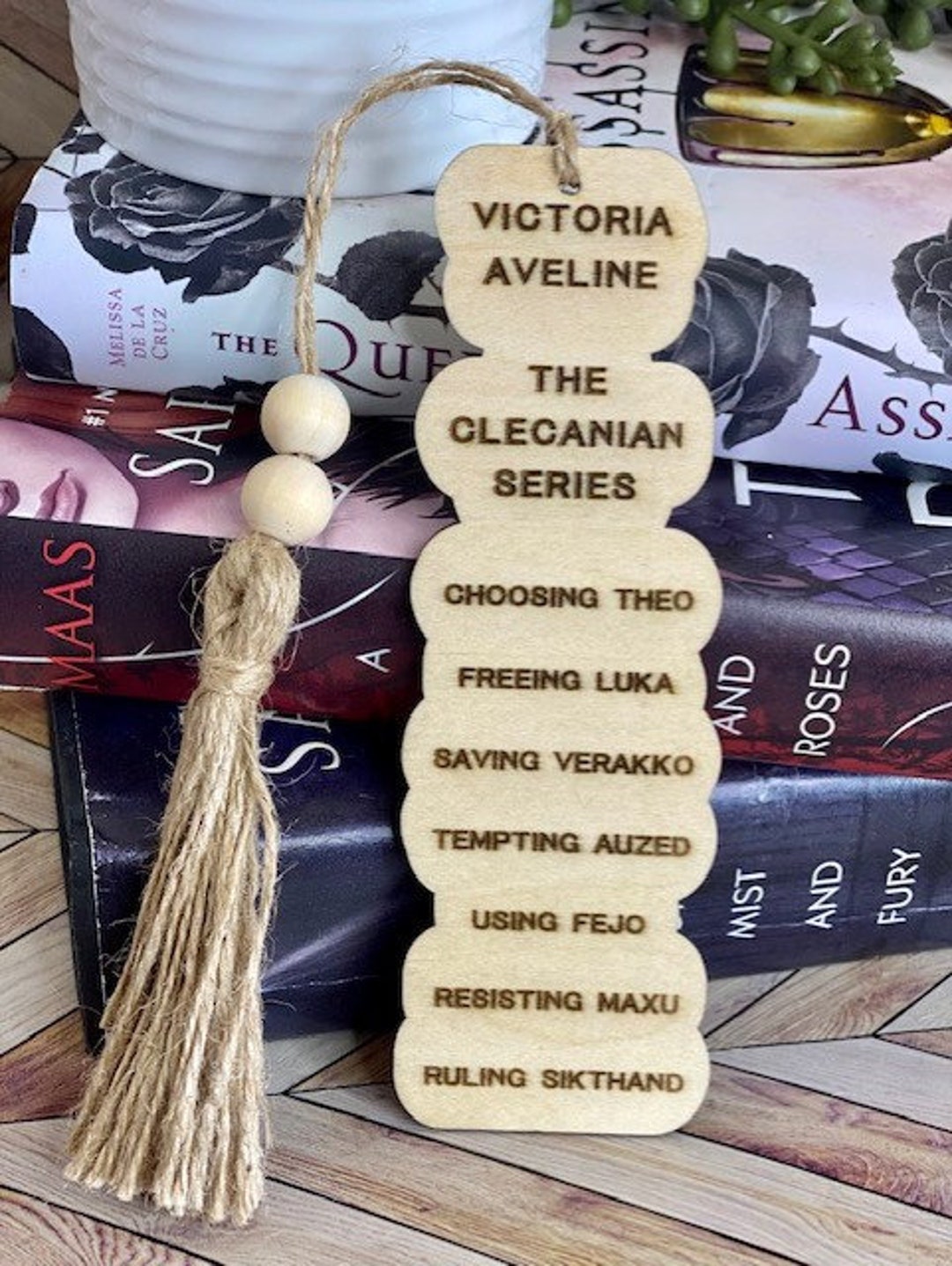 Unofficial Victoria Aveline Series Laser Cut Engraved Bookmark ...
