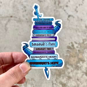 Unofficial Ruby Dixon Stickers | Ice Planet Barbarian Stickers | Ruby ...