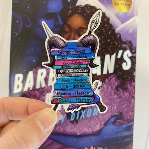 Unofficial Ruby Dixon Stickers Ice Planet Barbarian Stickers Ruby Dixon ...