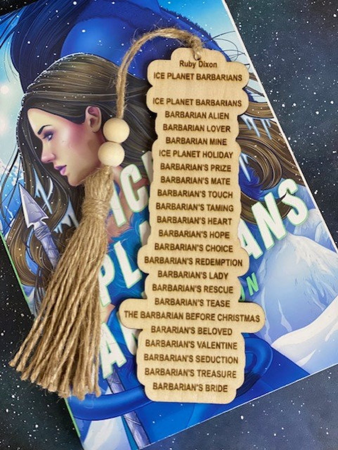 Unofficial Ruby Dixon Series Laser Engraved Bookmark | Ice Planet ...