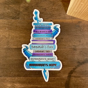 Unofficial Ruby Dixon Stickers | Ice Planet Barbarian Stickers | Ruby ...