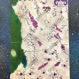 Unofficial Ruby Dixon Ice Planet Barbarians Series Map | Ice Planet Map ...
