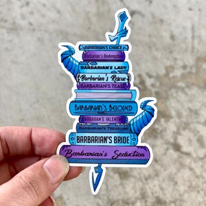 Unofficial Ruby Dixon Stickers | Ice Planet Barbarian Stickers | Ruby ...