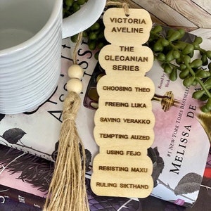 Unofficial Victoria Aveline Series Laser Cut Engraved Bookmark ...