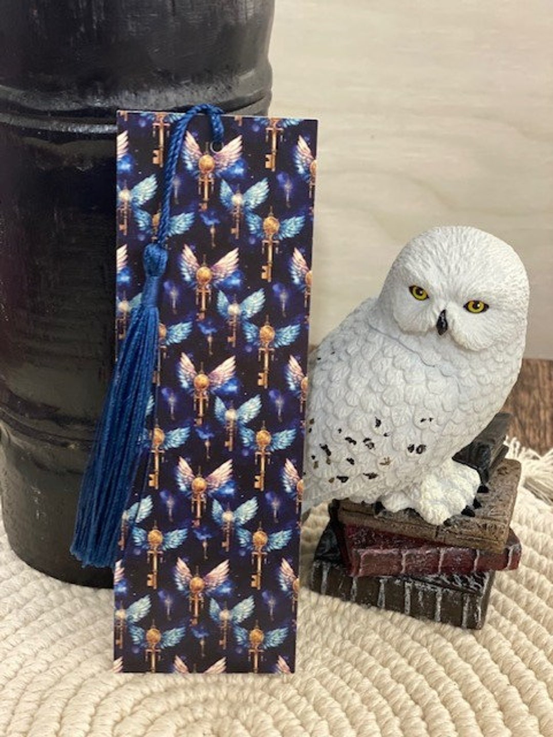 Wizard Bookmark | Wizard Gifts | Key Bookmark | Gifts for Readers ...