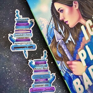 Unofficial Ruby Dixon Stickers | Ice Planet Barbarian Stickers | Ruby ...