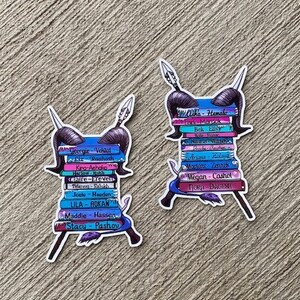 Unofficial Ruby Dixon Stickers Ice Planet Barbarian Stickers Ruby Dixon ...