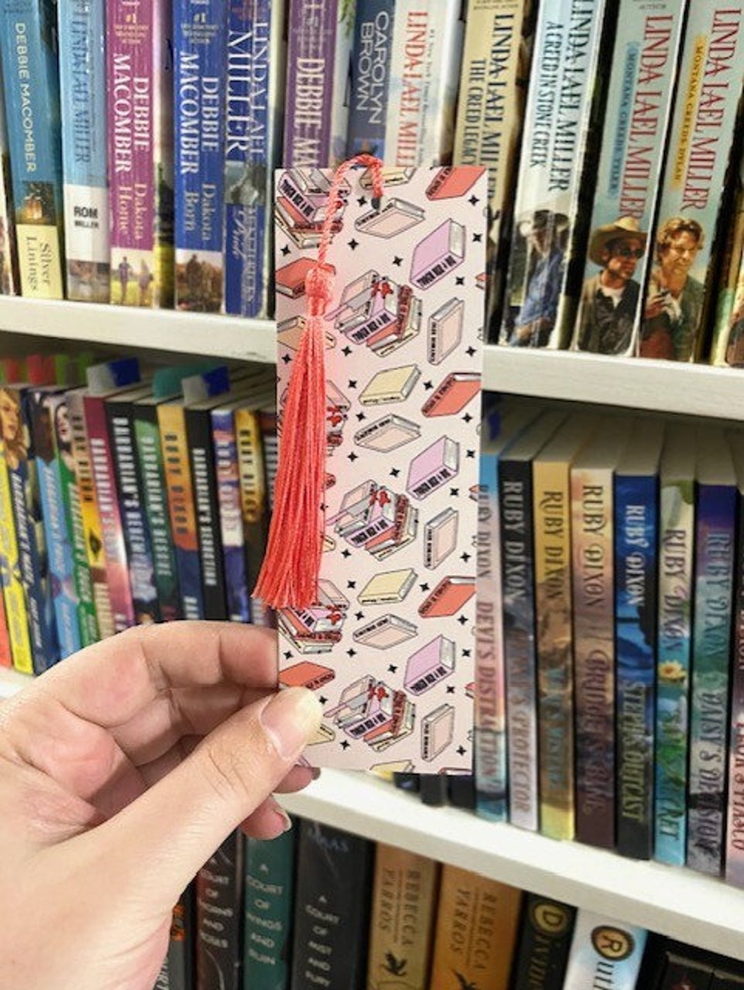 Pastel Dark Romance Bookmark Fun Bookmark Romance Bookmark Pastel ...