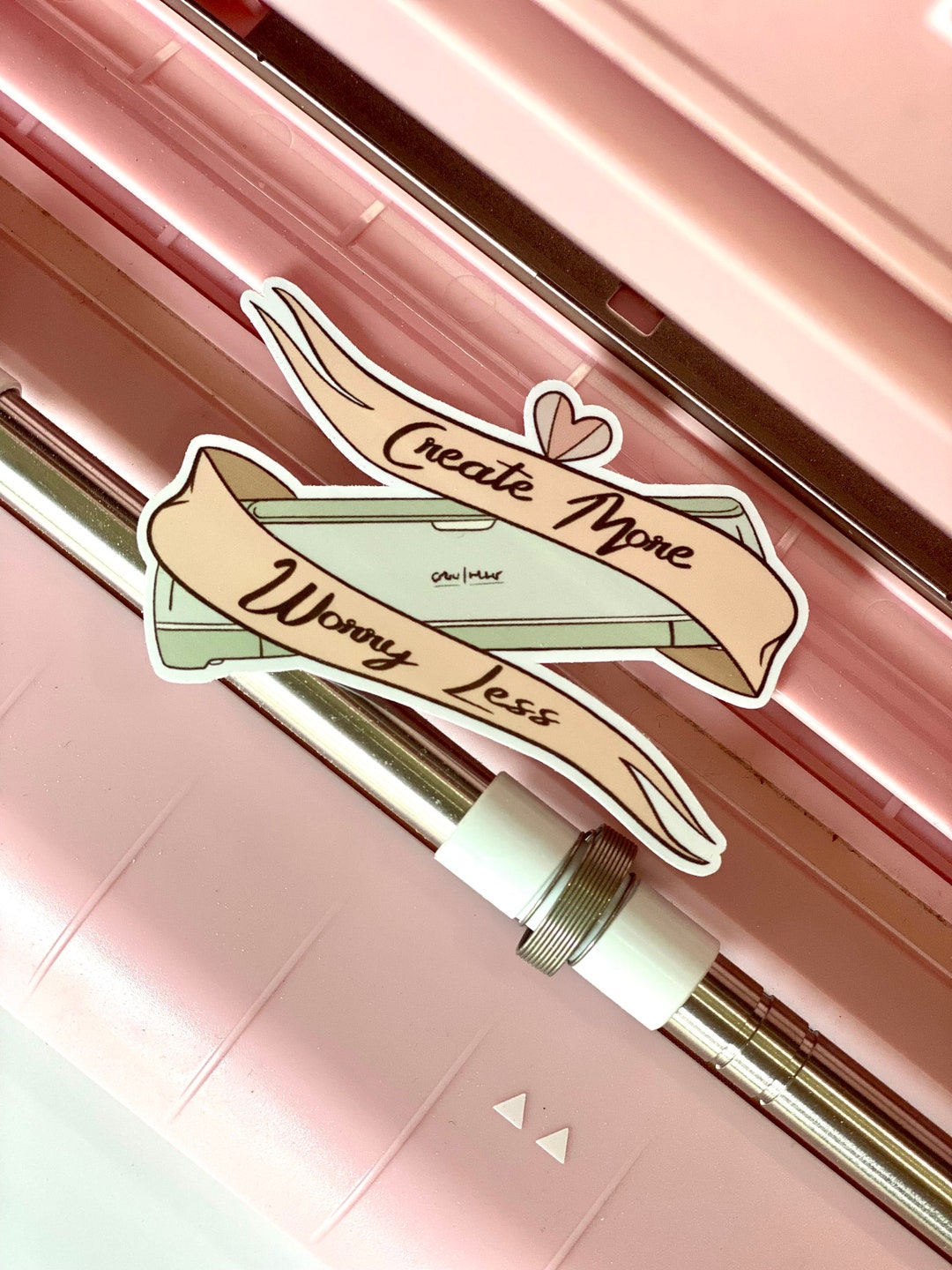 Sticker Machine Stickers | Create More Worry Less | Crafting Stickers ...