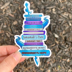 Unofficial Ruby Dixon Stickers | Ice Planet Barbarian Stickers | Ruby ...