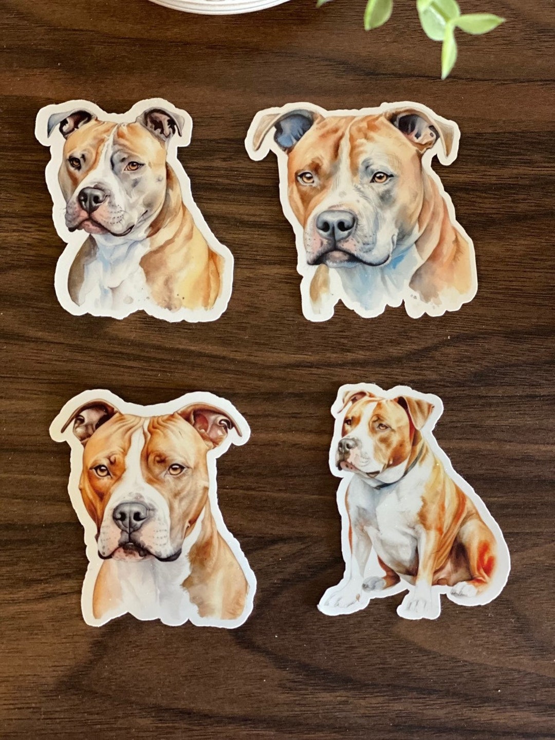 Super Cute Dog Breed Stickers | Stafford Terrier Stickers | American ...