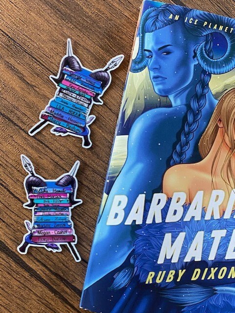 Unofficial Ruby Dixon Stickers | Ice Planet Barbarian Stickers | Ruby ...