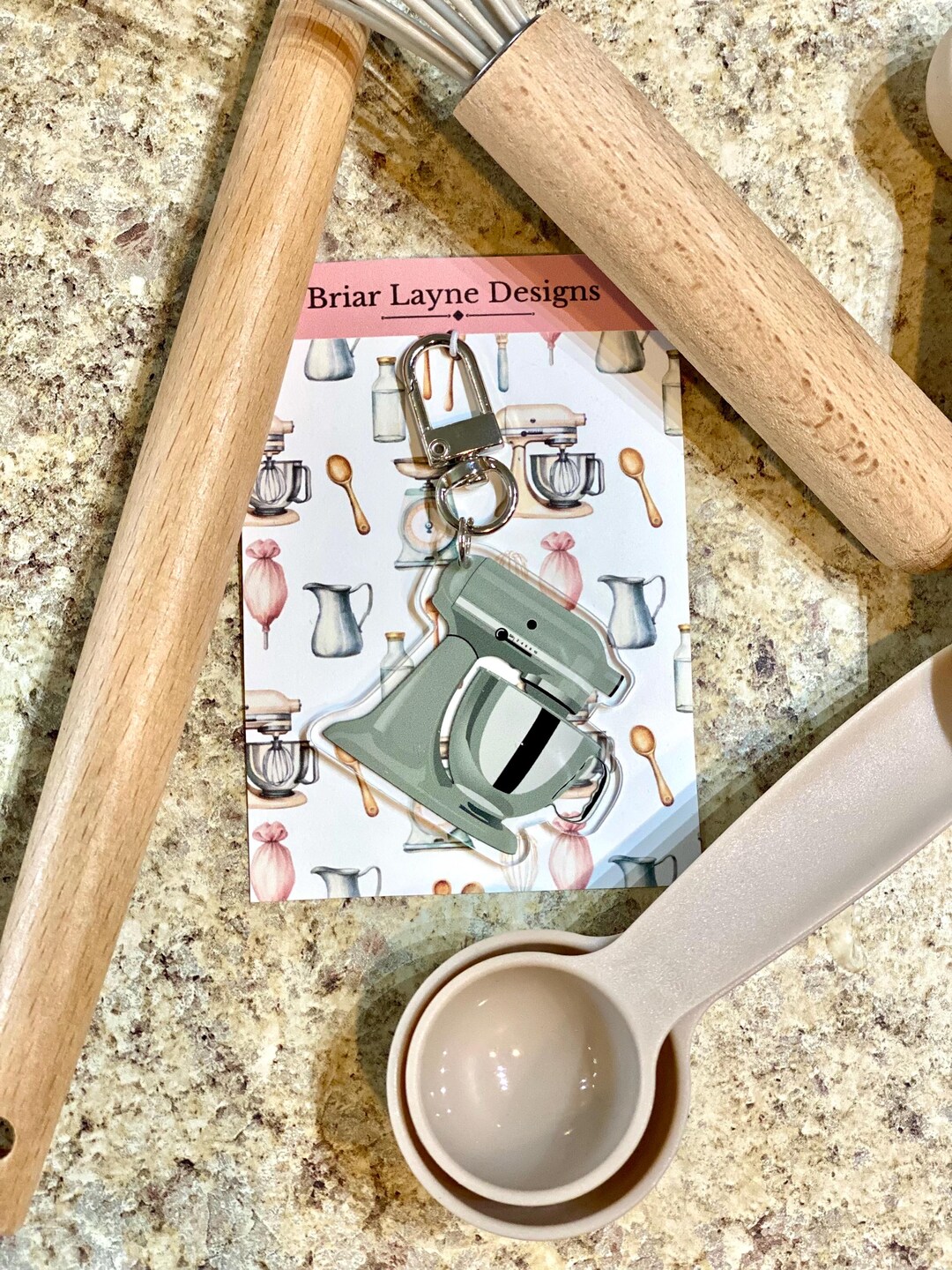 Super Cute Stand Mixer Keychain | Baker Keychain | Baker Gifts | Mixer ...