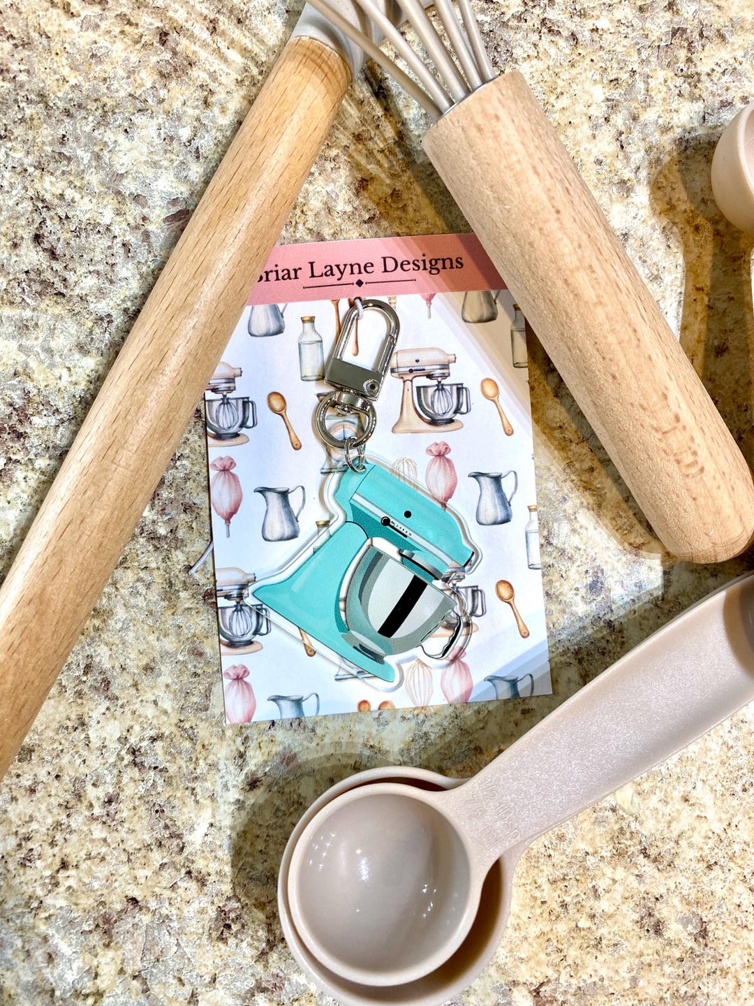 Super Cute Stand Mixer Keychain | Baker Keychain | Baker Gifts | Mixer ...