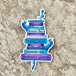 Unofficial Ruby Dixon Stickers | Ice Planet Barbarian Stickers | Ruby ...