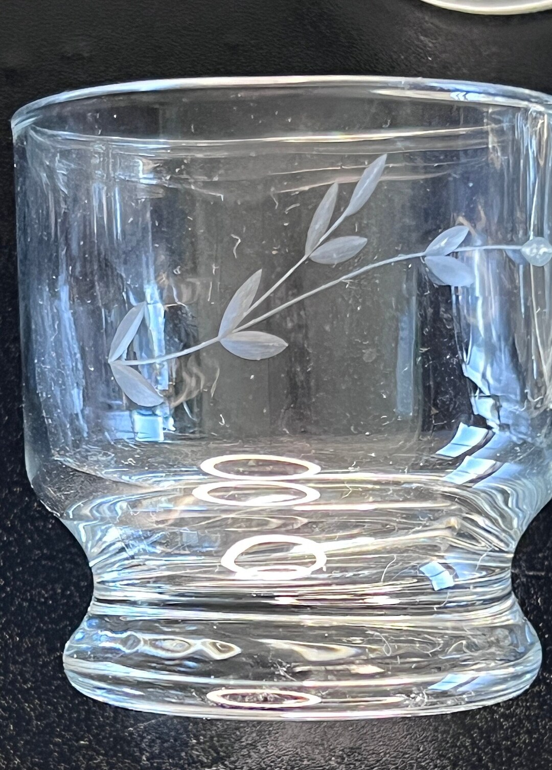 12 Princess House Roly Poly Crystal Glass Set, 4 Ounce 2.75, Punch ...