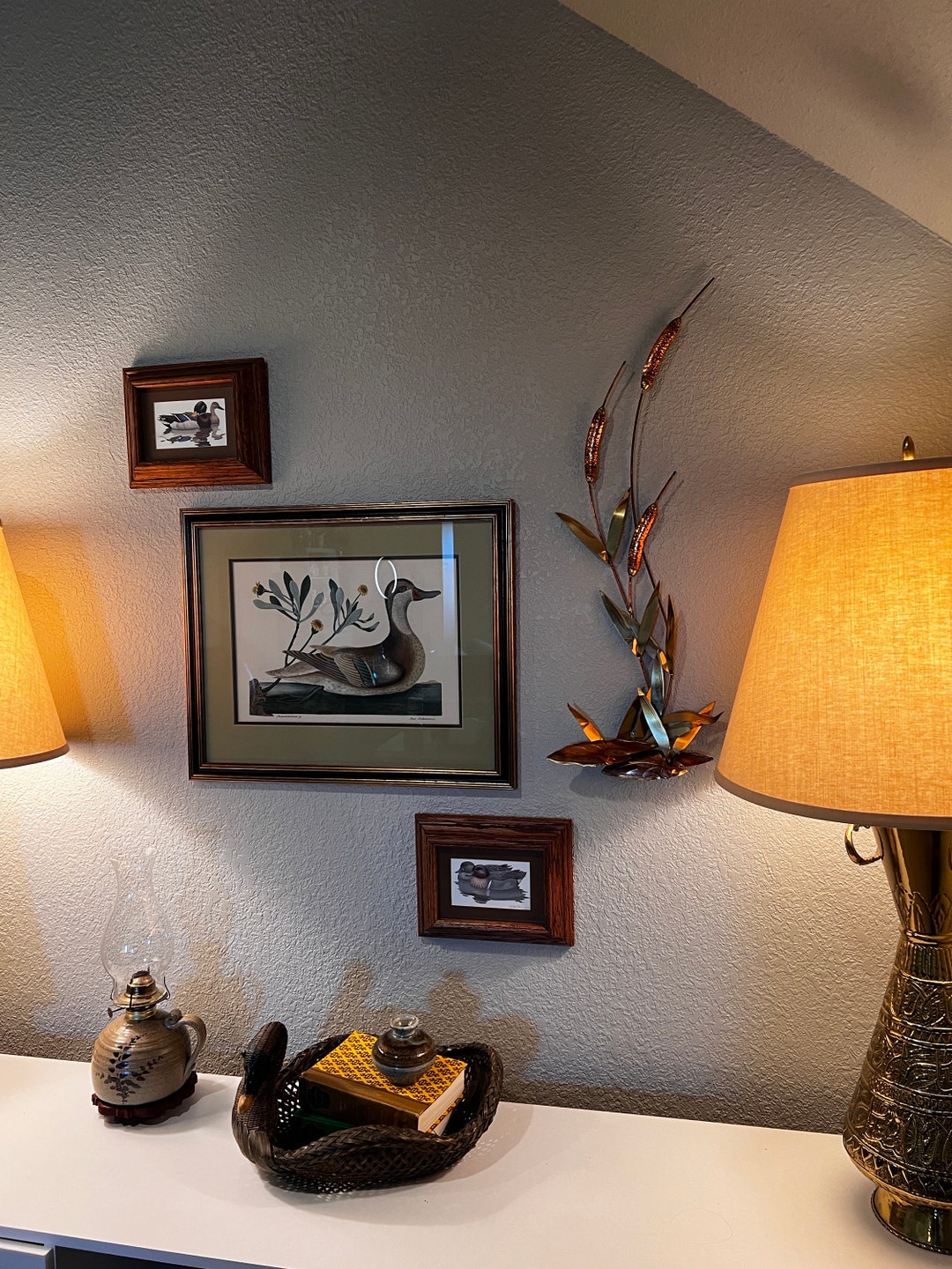 Framed Mallard and Mrs Mallard and a Pair of Wood Ducks, 1981 Richard Sloan Artwork Framed - Etsy