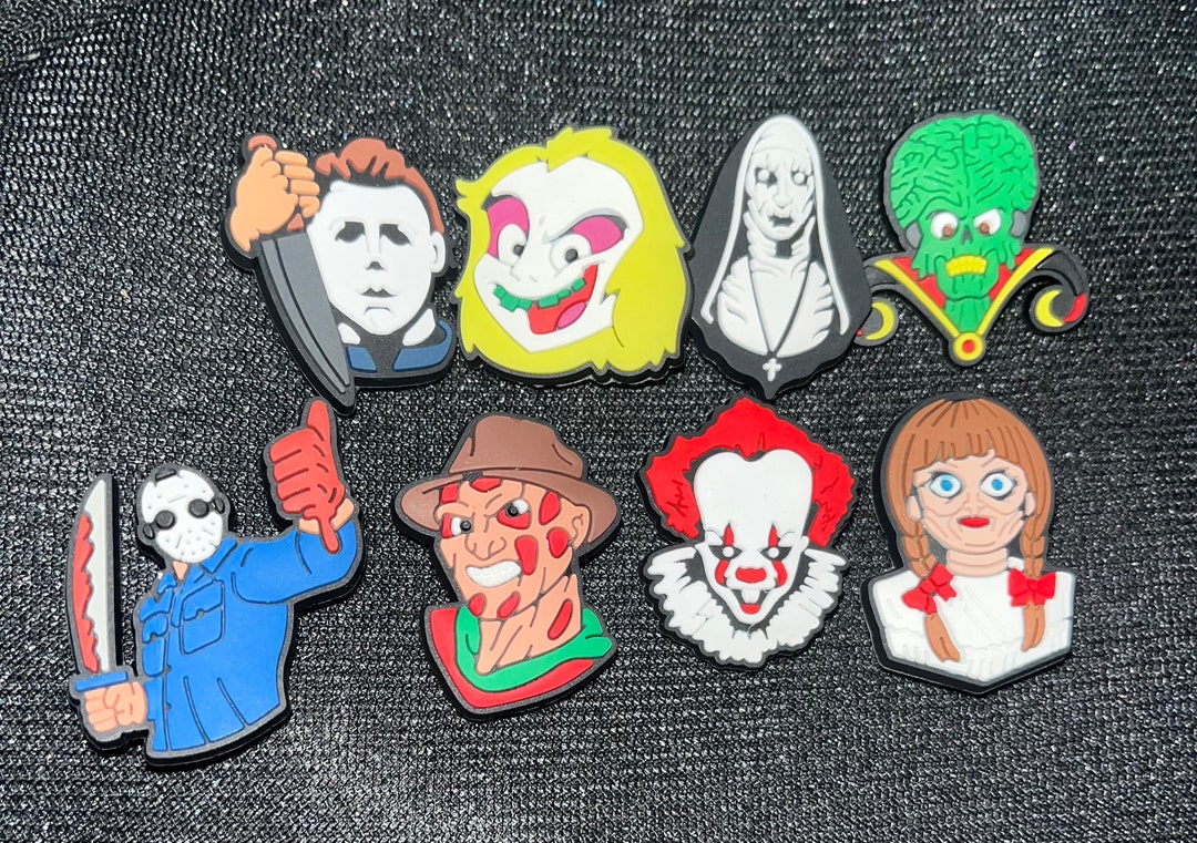 Horror Croc Charms Set of 8 - Etsy