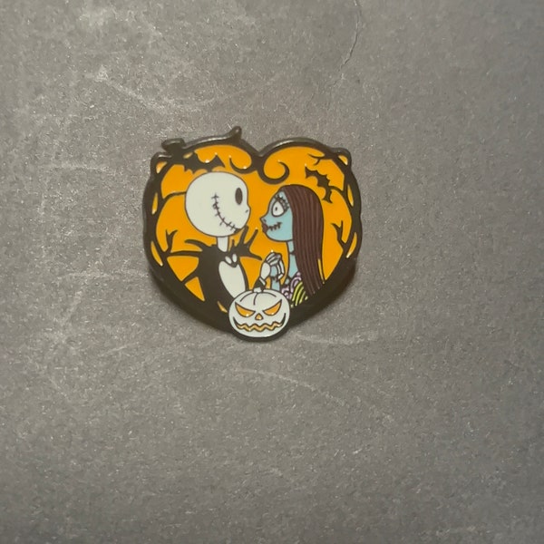 Jack and Sally Pin - Etsy