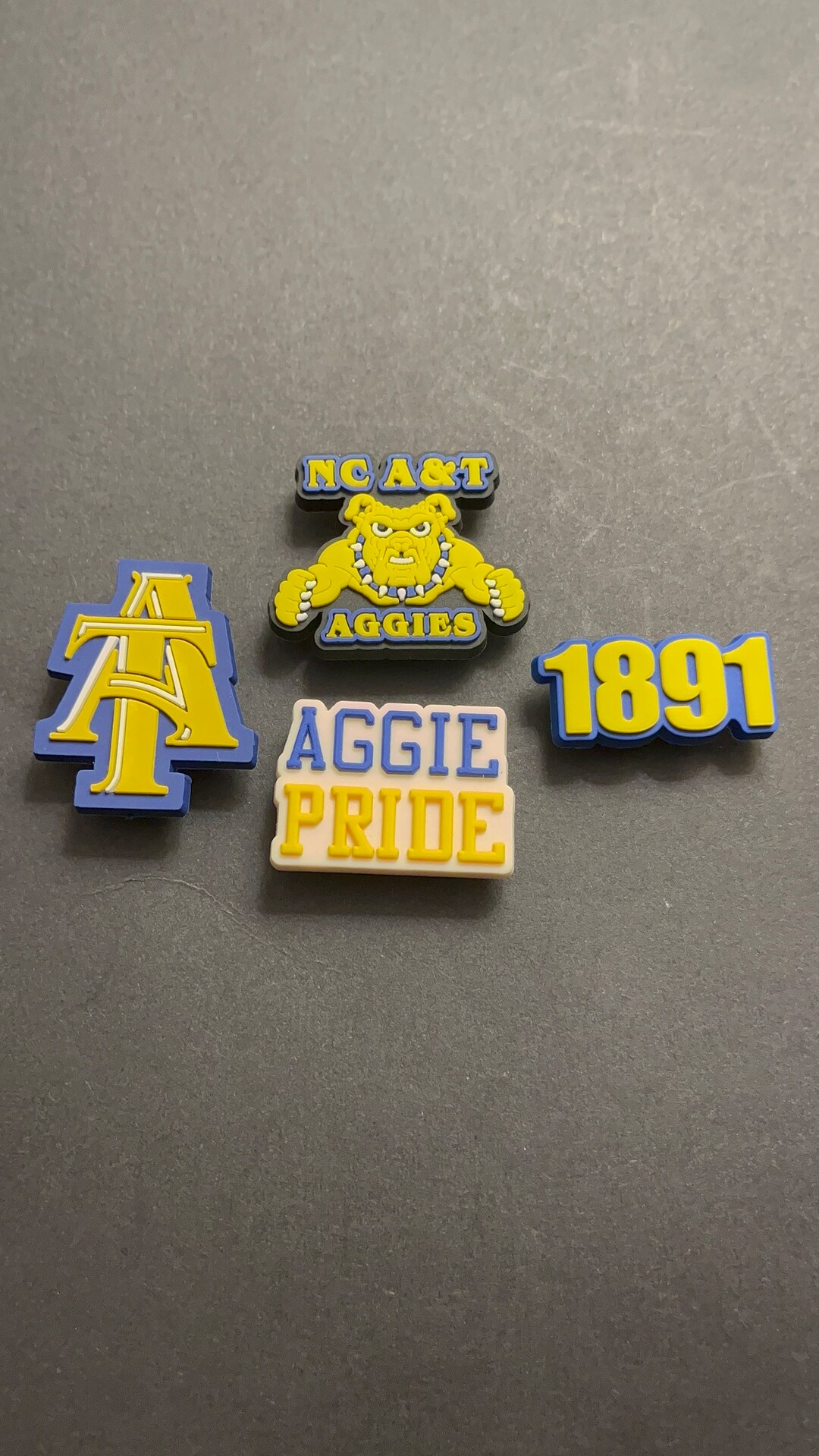 Set of 4 Charms AGGIE PRIDE - Etsy