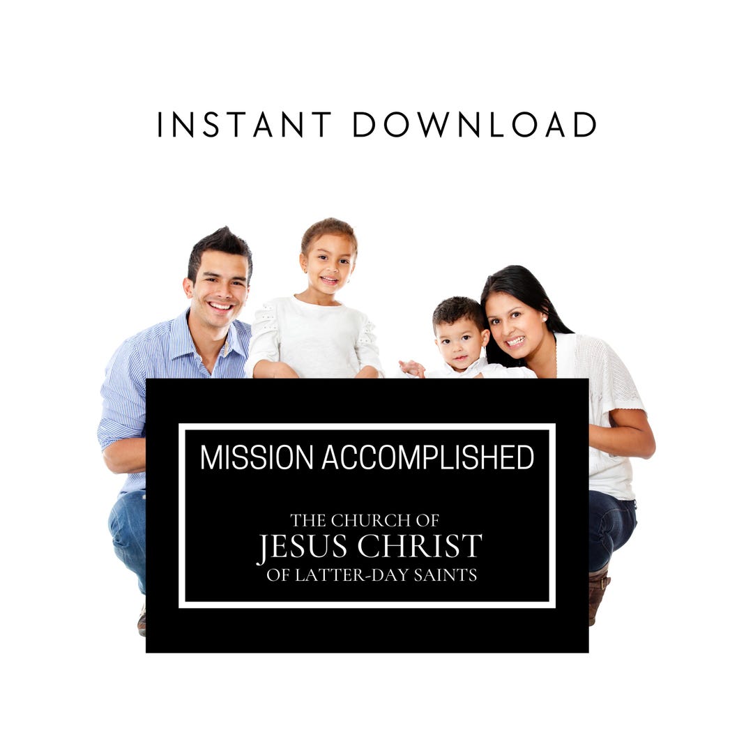 Missionary Homecoming Sign: Welcome Home Poster (digital Download) - Etsy