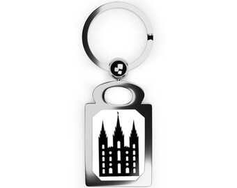 Salt Lake City Keychain - Etsy
