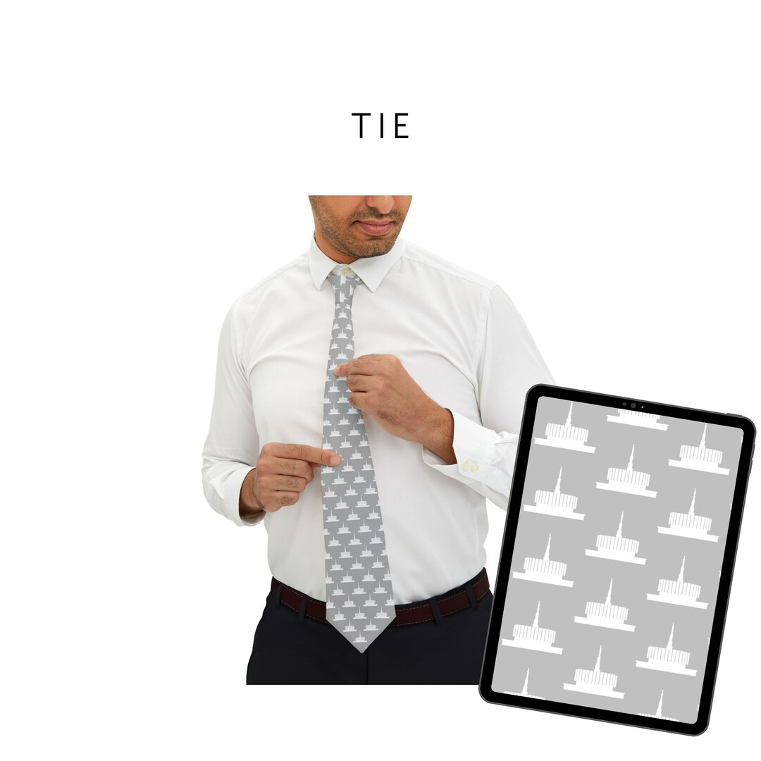 Provo Utah Temple Tie LDS Missionary Tie Missionary Gift Gift for ...
